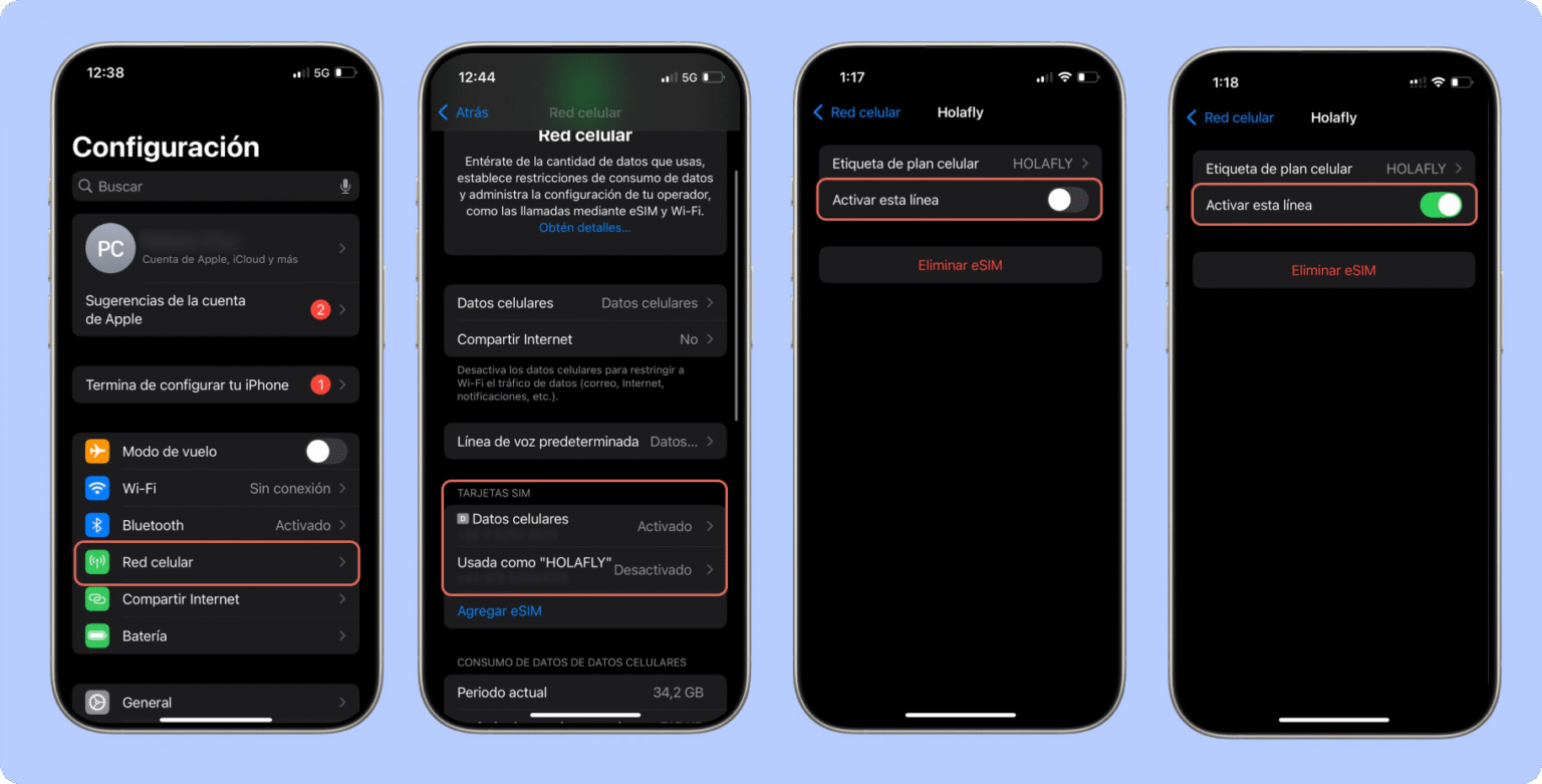 Paso a paso: cómo desactivar roaming en iPhone y Android - MyRoami