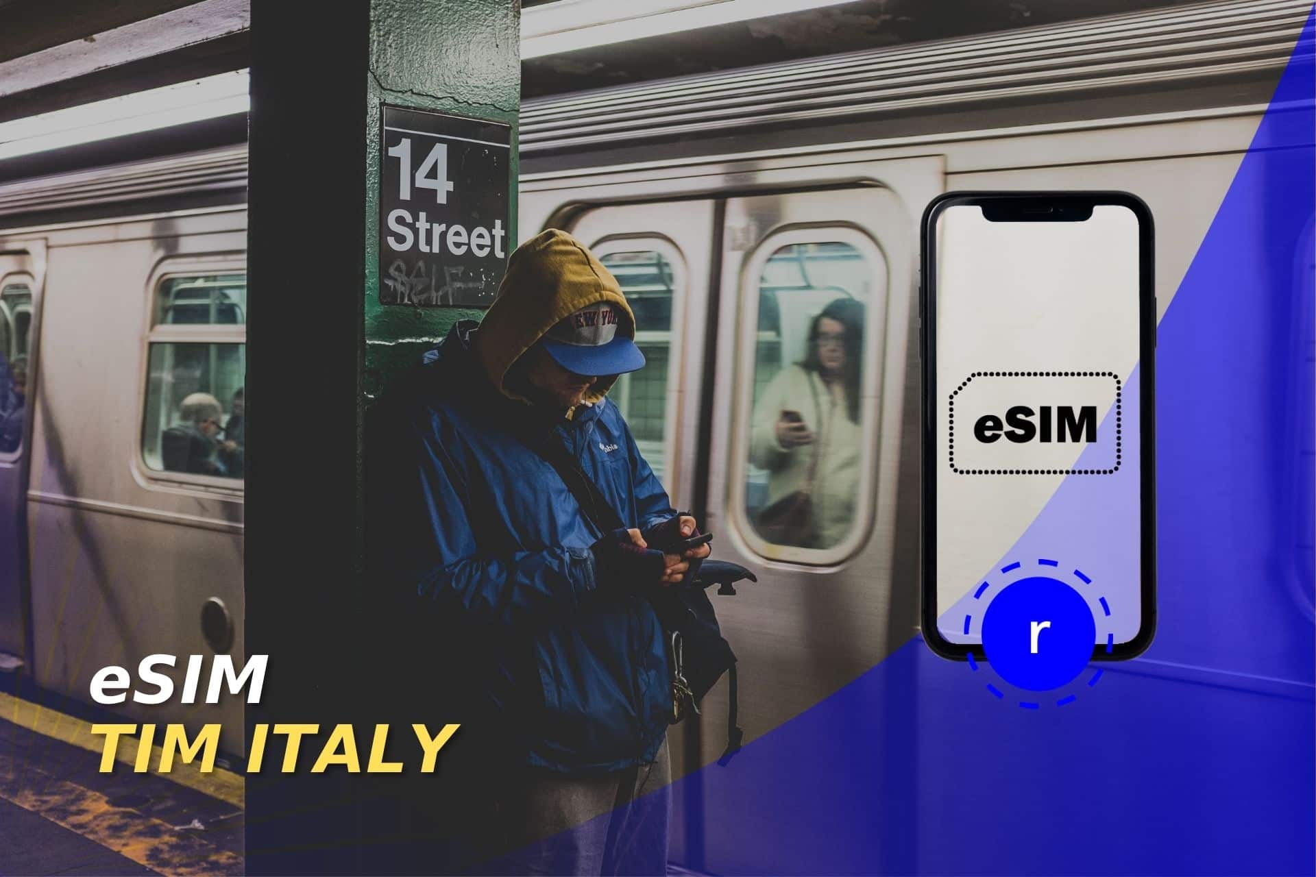 How to get and activate a Tim Italy prepaid eSIM? - MyRoami