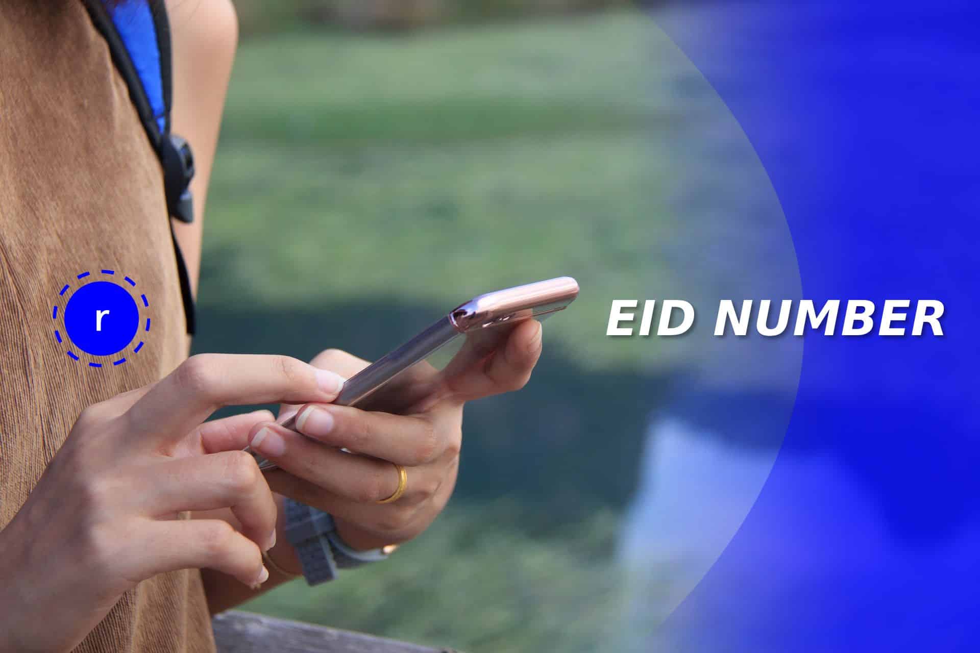 What is EID number and how to find it?